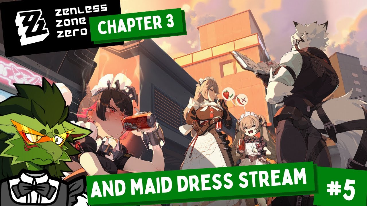 Donation Maid Stream with Maid characters in Zenless Zone Zero! - Part ...