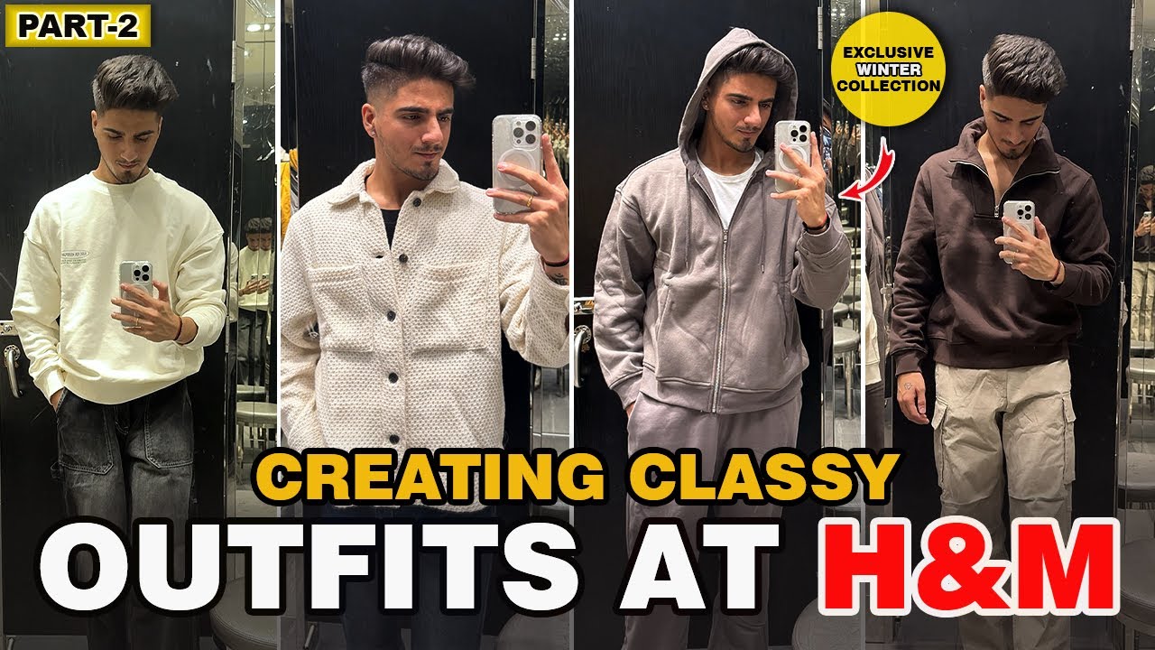 Creating Outfits From H&M Winter Collection | Winter Must Haves From ...