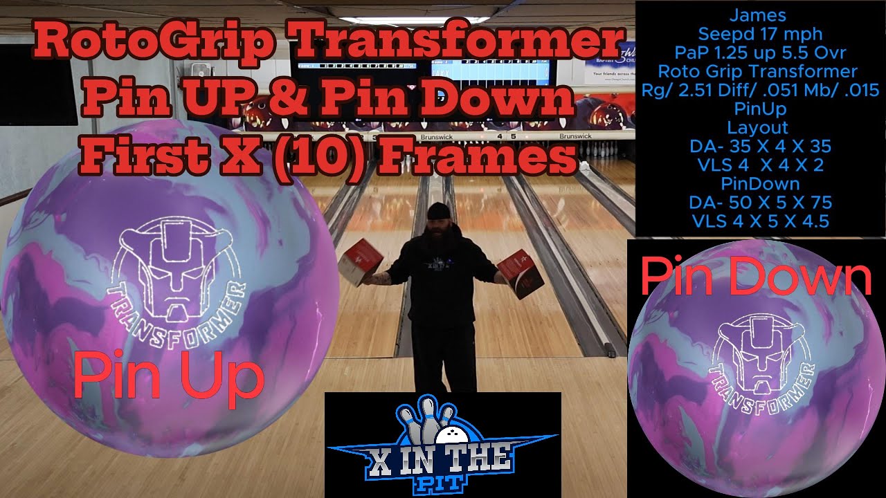 Transformer By Roto Grip / Pin Up & Pin Down layout fresh out of box ...