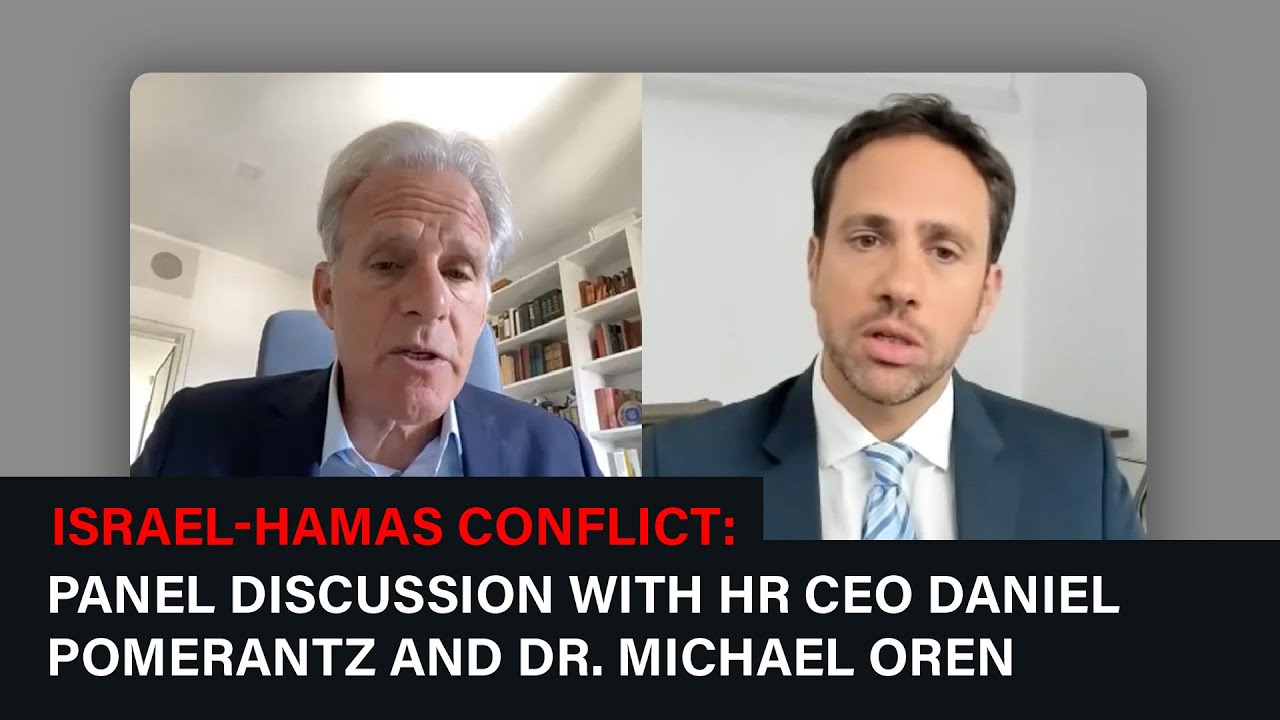 Israel-Hamas Conflict: Panel Discussion with HonestReporting CEO Daniel ...