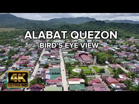 ALABAT QUEZON | 4K drone | Bird's eye view | Nomadic Ph