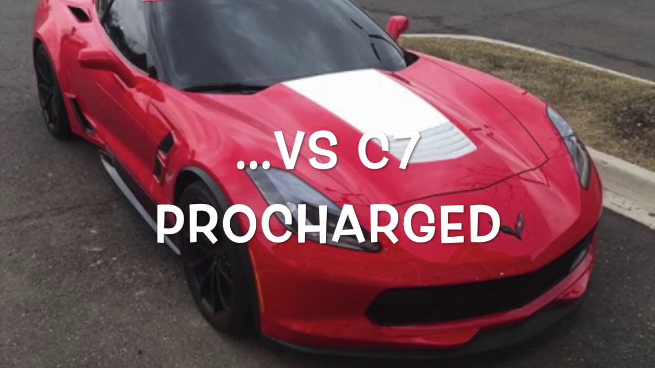 AWAM - C7 Z06 vs. C7 Procharged - YouTube