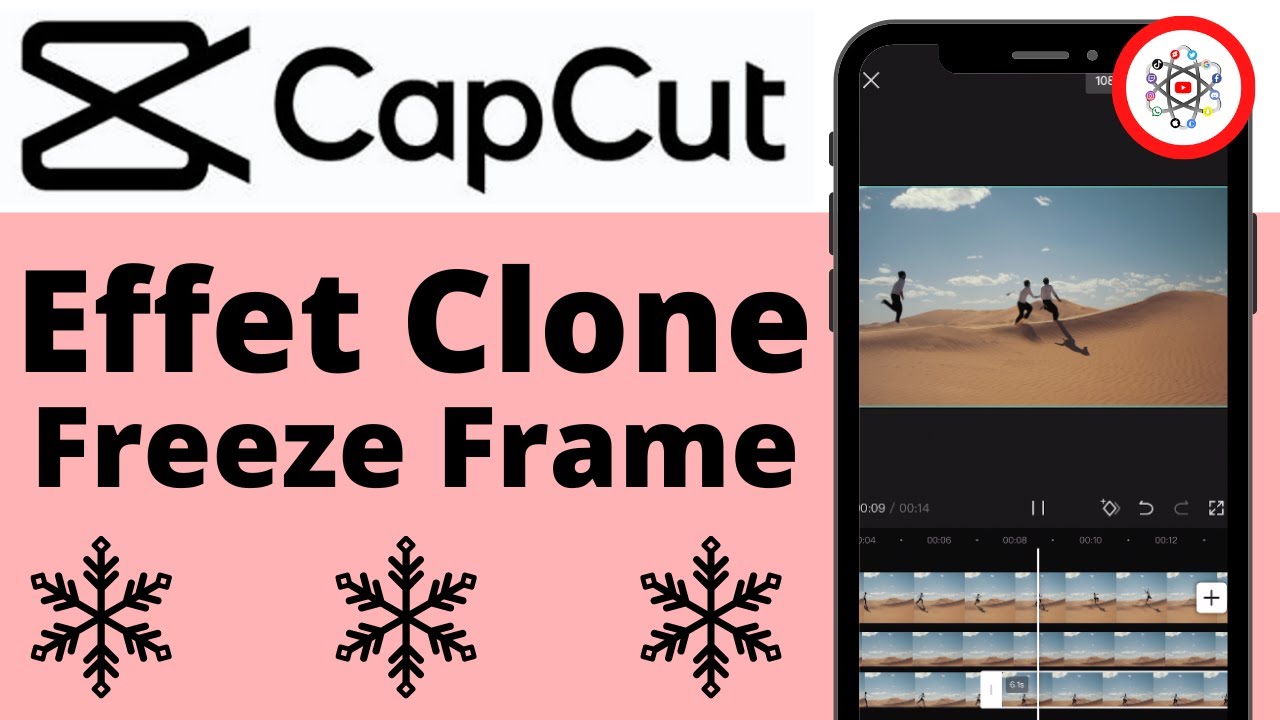Effet Freeze Frame et Clonage sur CapCut - YouTube