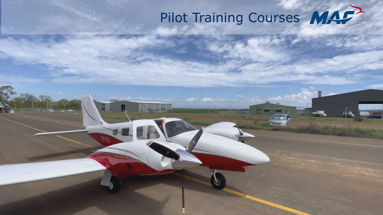 MAF flight training school - YouTube