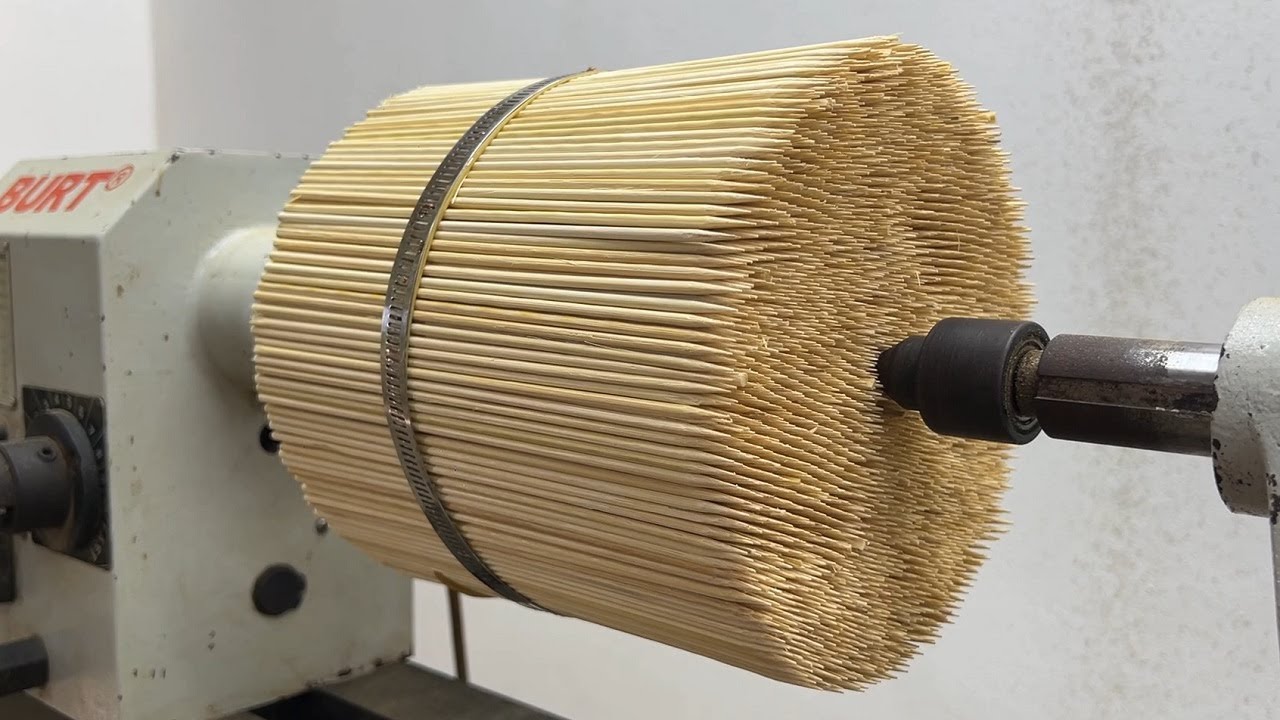 Amazing Woodturning Crazy - An Art With Special Combination Of Bamboo ...
