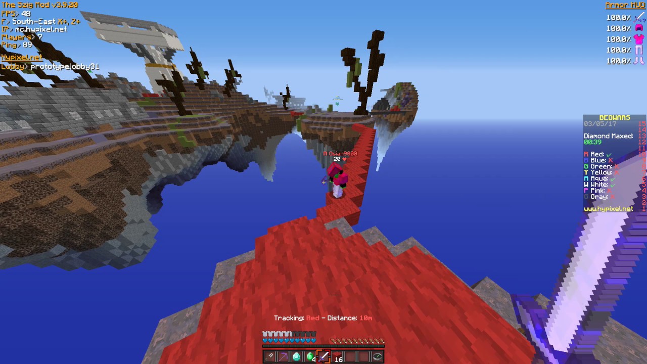 ULTIMATE 2v2v2v2 BEDWARS GAME WITH OSIAN!!! - YouTube