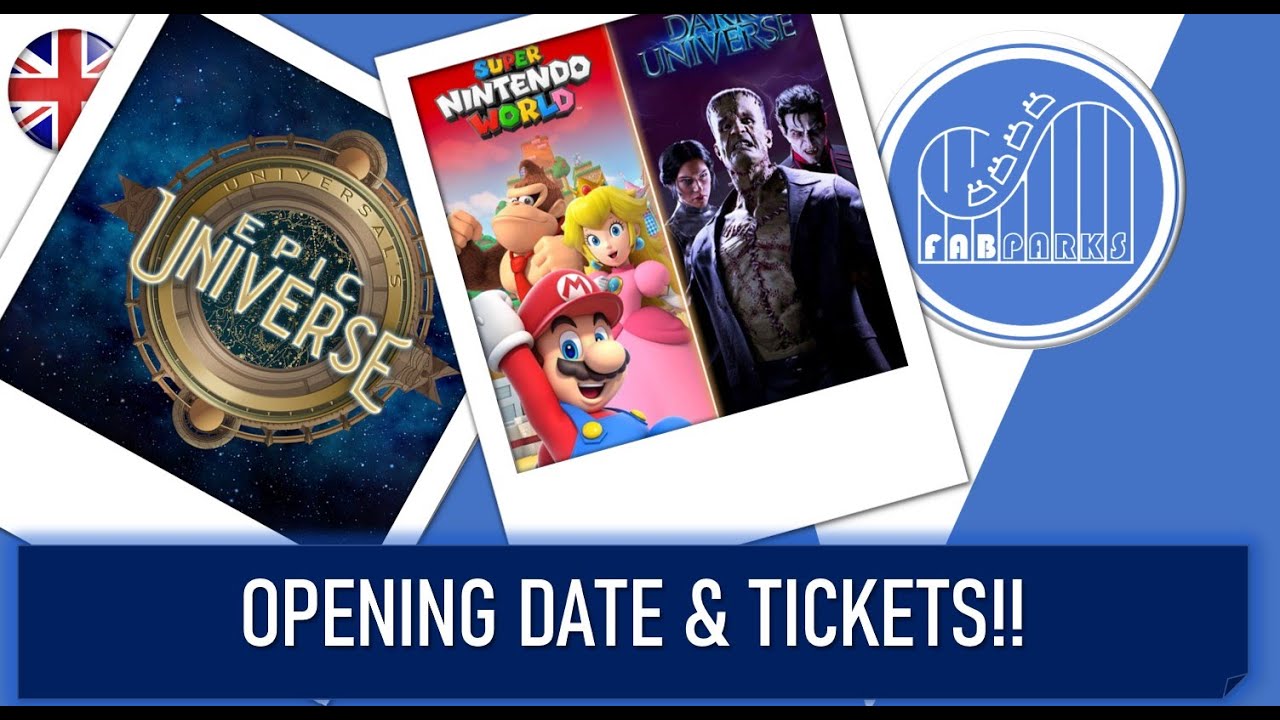 EPIC UNIVERSE - ticket package details! - YouTube