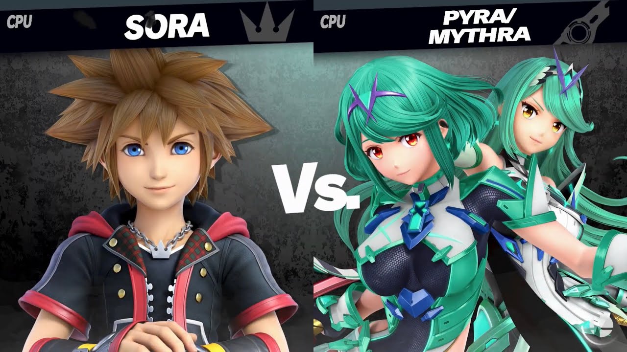 Super Smash Bros. Ultimate - Sora (KH3) vs Pyra/Mythra (Pneuma) - YouTube