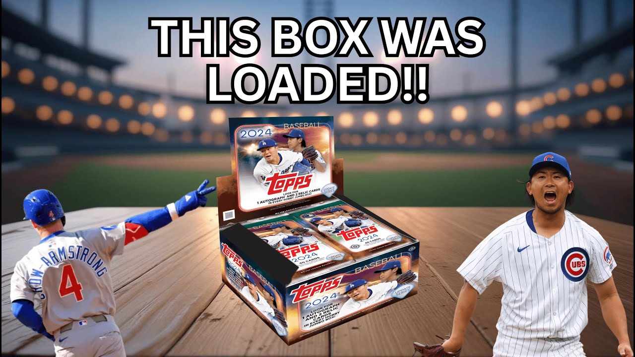 This 2024 Topps Update Jumbo Box Was LOADED🔥3 Relics, Silver Pack Hit ...