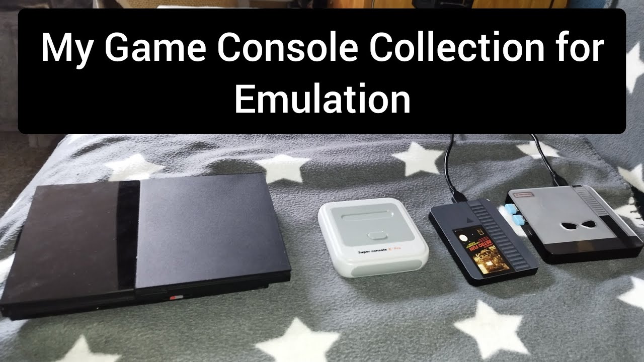 My Game Console Collection for Emulation - YouTube