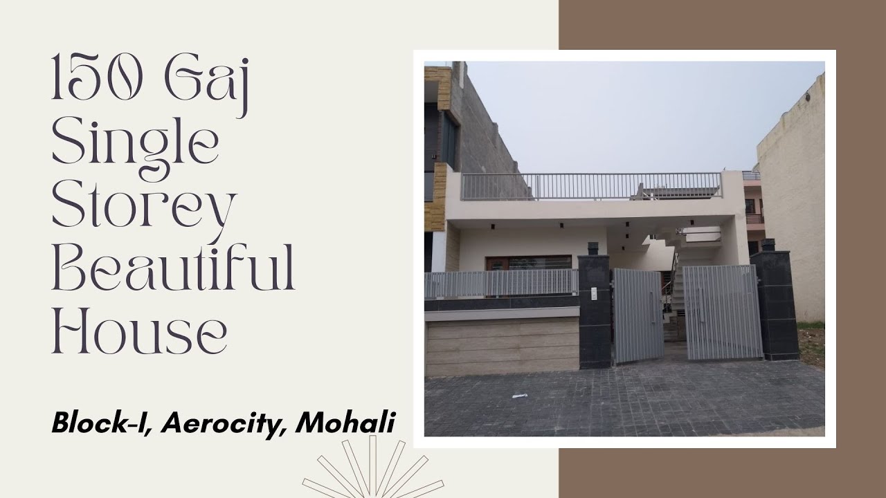 150 Gaj luxury house design Mohali | Kothi for sale in Mohali | 150 Sq ...