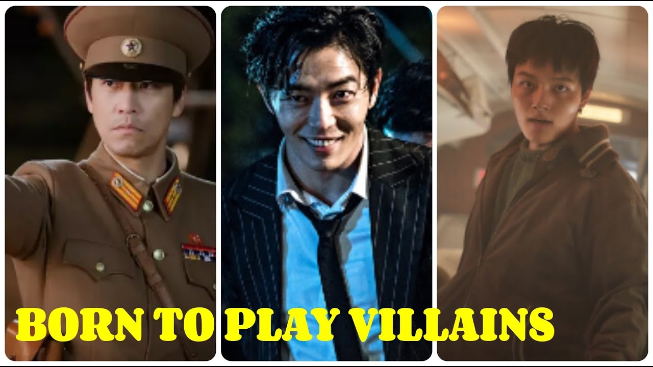 TOP 20 KOREAN ACTOR BEST FOR BAD GUY ROLES - YouTube