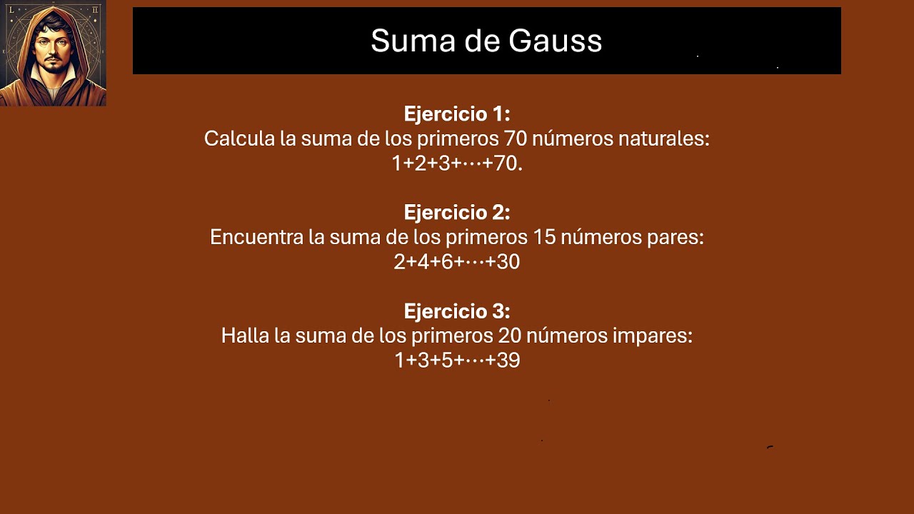 Suma de Gauss-Suma Básica A1-Nivel 1 - YouTube