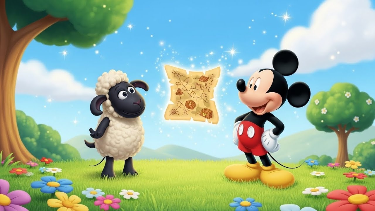 Mickey Mouse and Friends Sing Baa Baa Black Sheep - YouTube