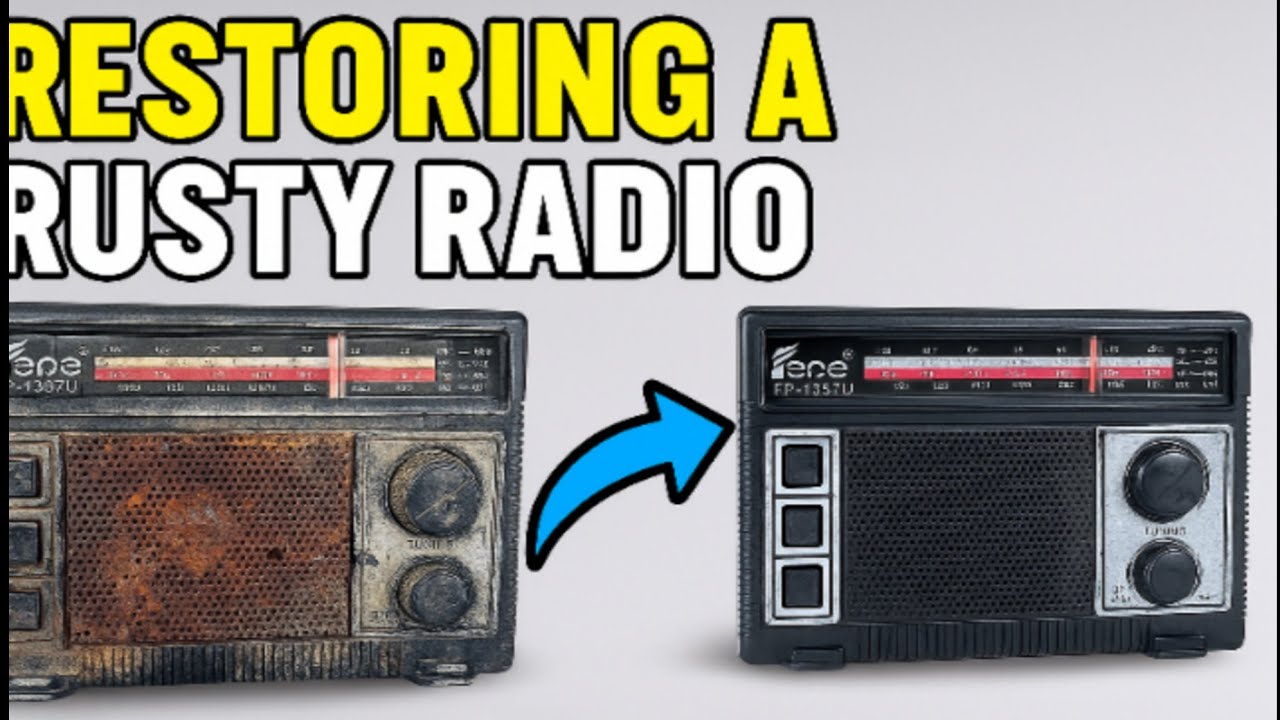 Restoring a 1940s Rusty Radio Back to Life – You Won’t Believe the ...