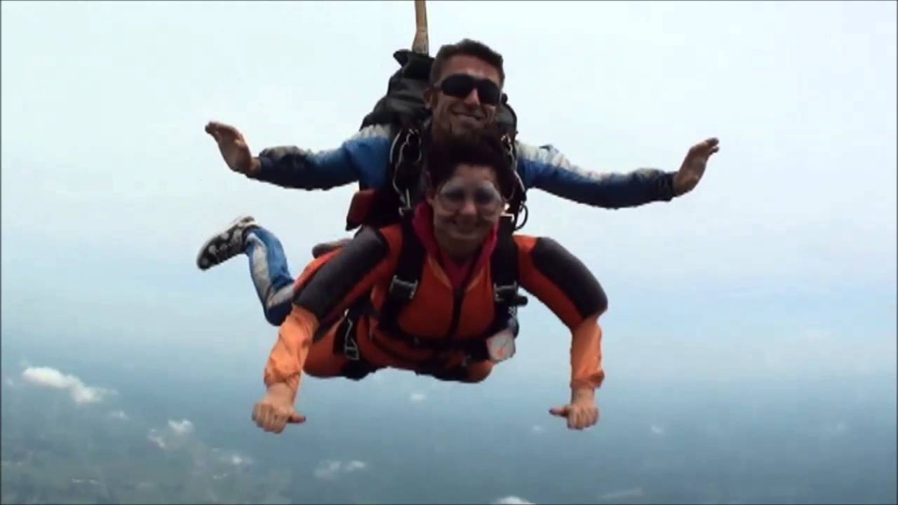 Skydiving : My First Tandem Jump - YouTube