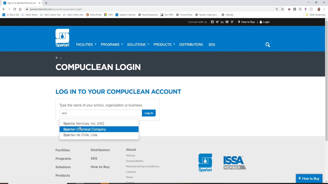 CompuClean Login Issue - YouTube