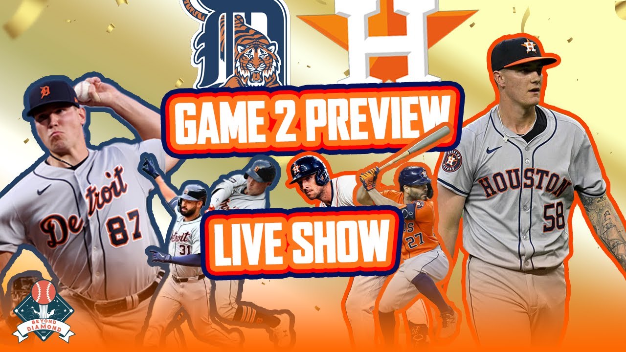 Astros vs Tigers Wild Card Game 2 Preview - BTD LIVE - YouTube
