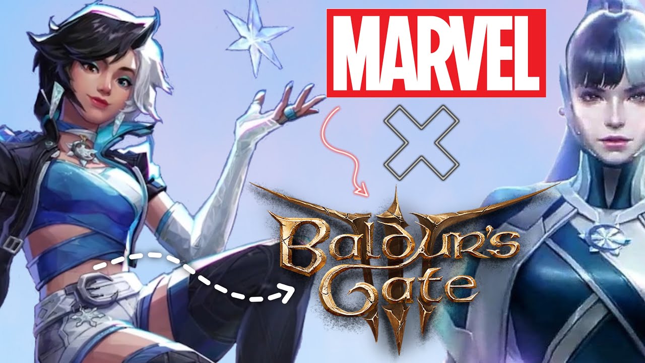Creating Luna Snow in Baldur's Gate 3 (Marvel x BG3) - YouTube