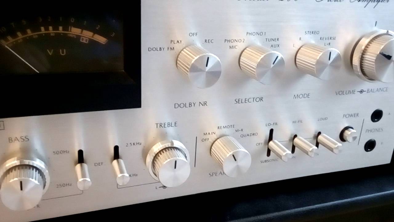 NAD Model 200 - Dali Ikon 2. Test 3. - YouTube