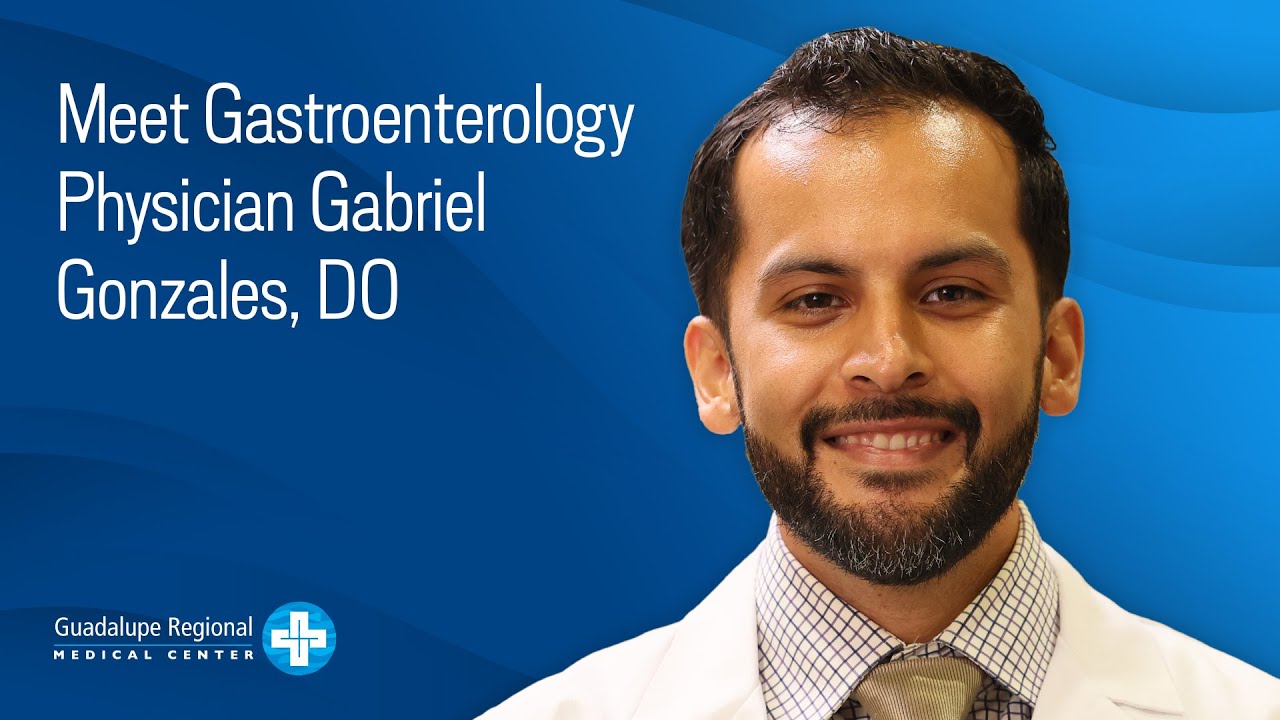 Meet Gastroenterology Physician Gabriel Gonzales, DO - YouTube