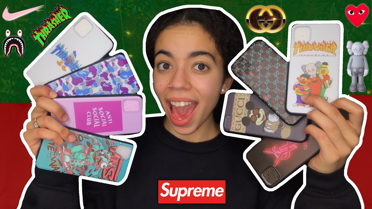 BEST FAKE LUXURY/DESIGNER ALIEXPRESS IPHONE CASE HAUL! | $2 or LESS ...