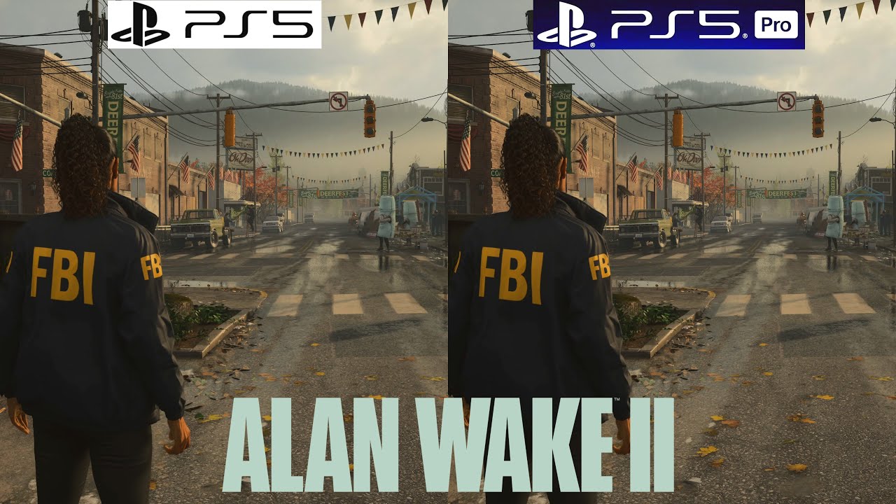 Alan Wake 2 PS5 vs PS5 Pro - update 1.2.7 - Graphics Comparison - Framerate - Loading Times - 4K ...