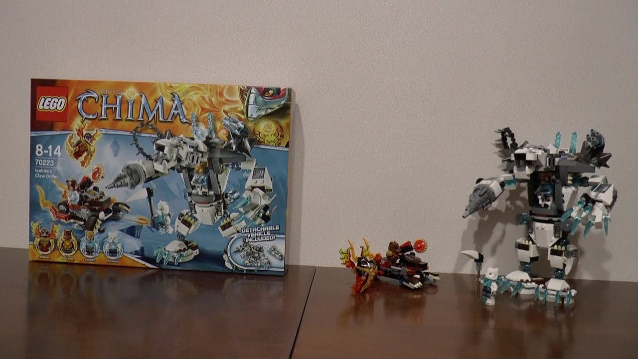 LEGO Chima 70223 Icebite’s Claw Driller - YouTube