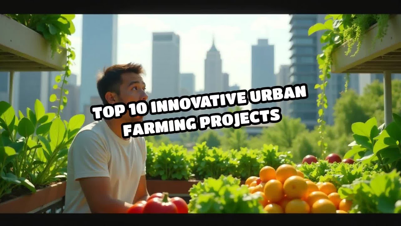 Top 10 Innovative Urban Farming Projects - YouTube