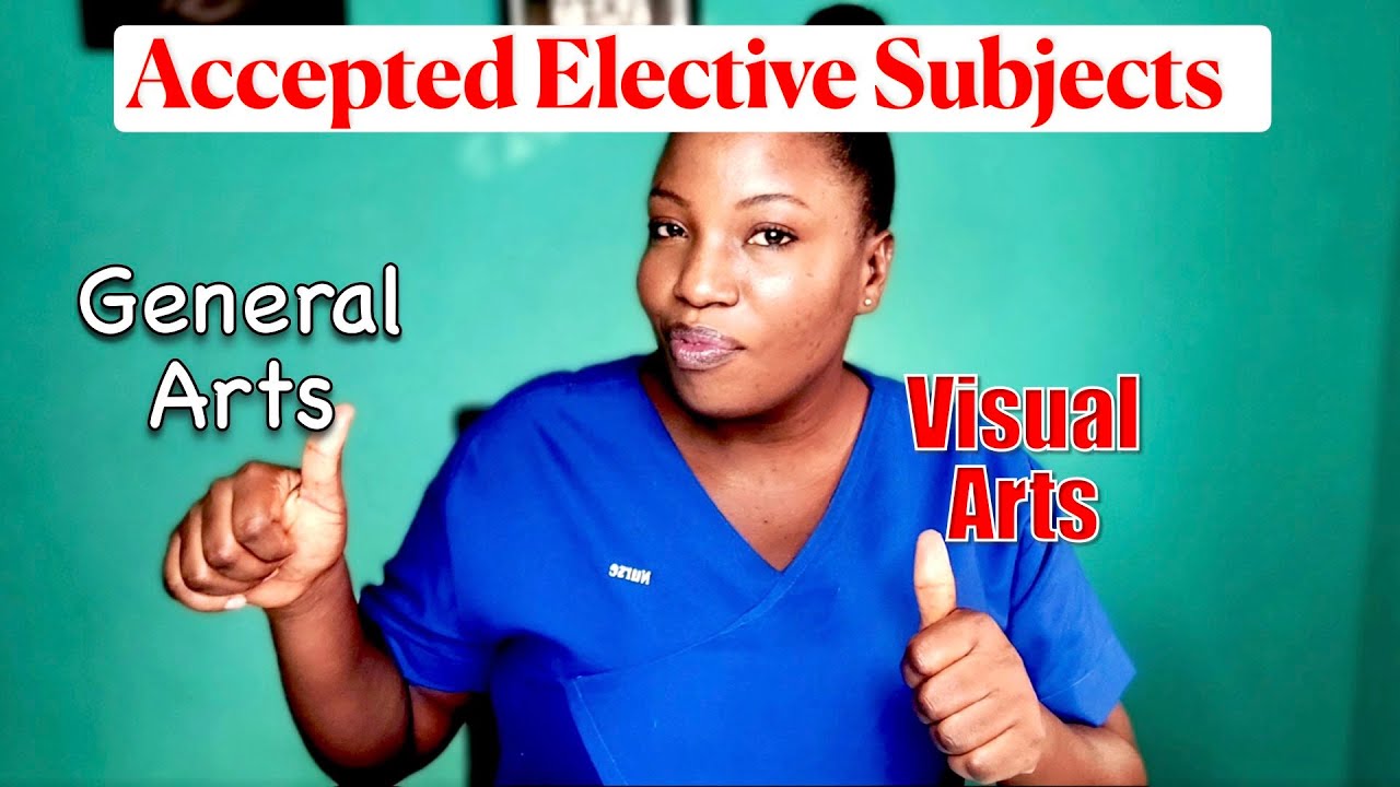 General and Visual Arts Elective Subjects for Diploma in Nursing ...