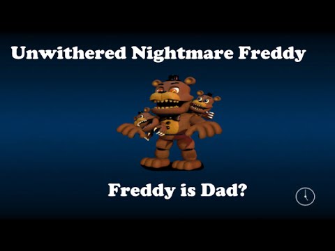 Speed Edit Unwithered Nightmare Freddy - YouTube