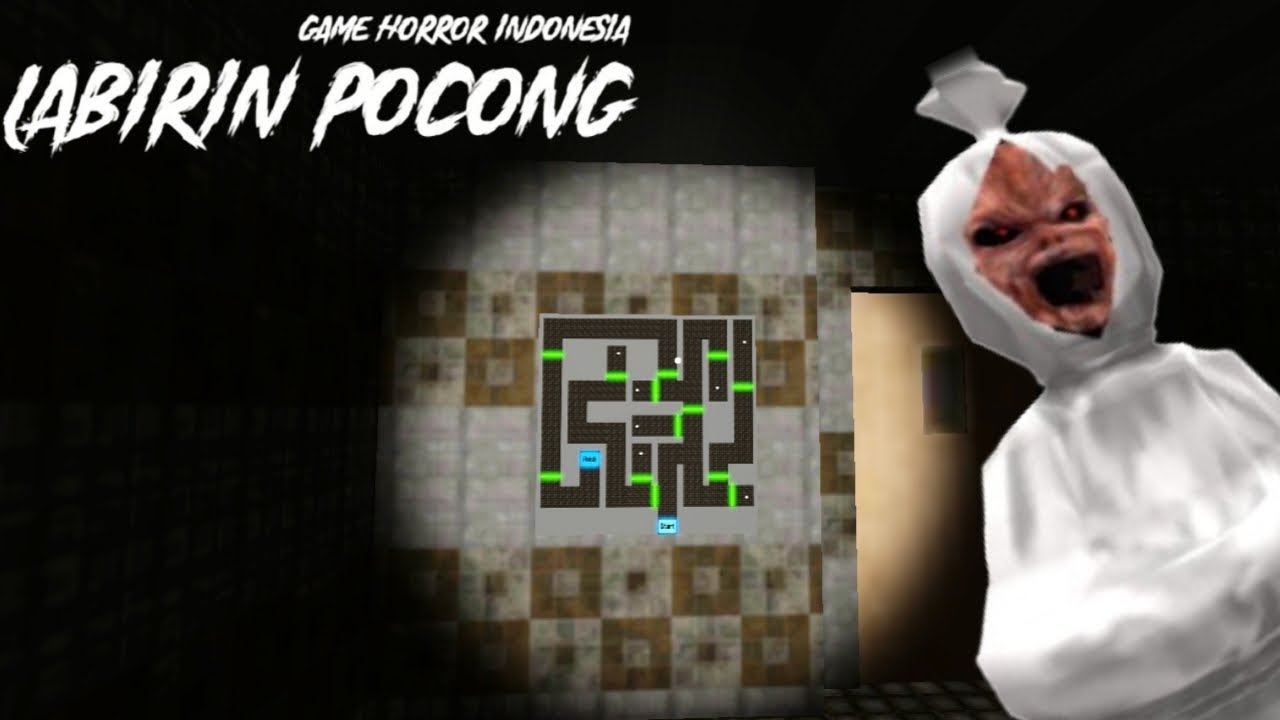 pocong dimana mana‼️ - labirin hantu pocong - YouTube