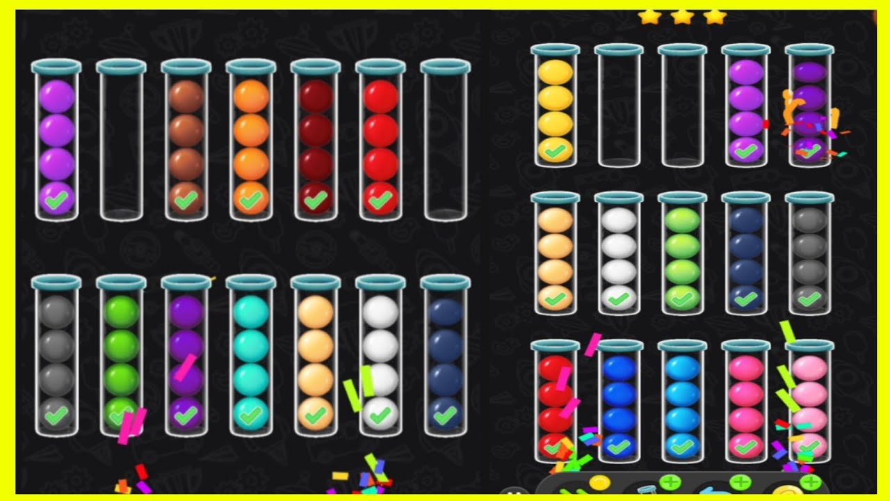 Color Ball Puzzle Gameplay |All Levels android,ios [Classic: 315-320 ...