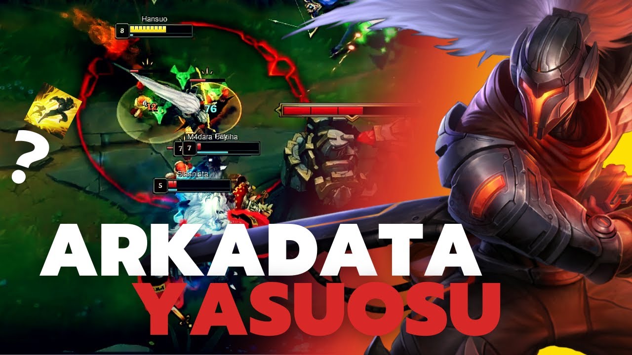 ARKADATA TARZI YASUO İNANILMAZ GAMEPLAYLER ! - YouTube