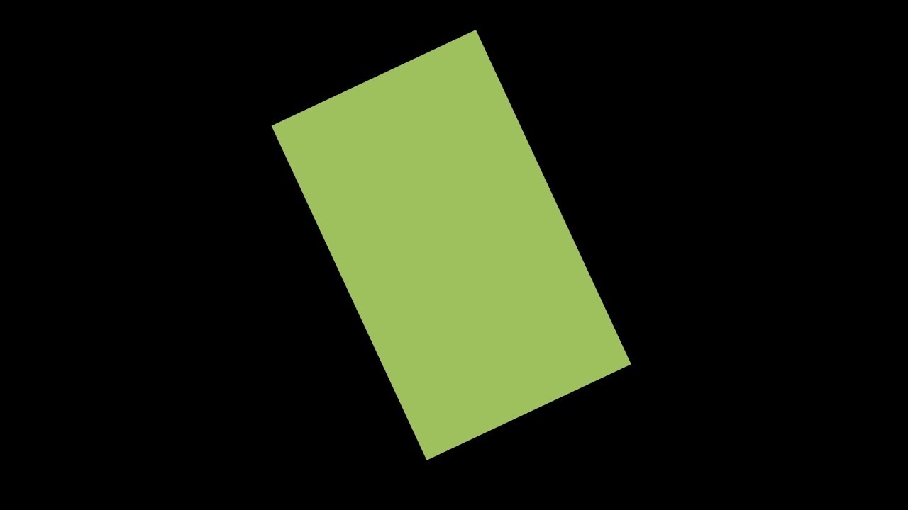 4K Rotating Square Flat Transition 1 - YouTube