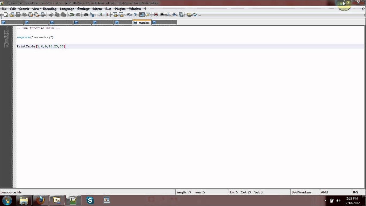Lua C++ Tutorial - smsnew Lua C++ Tutorial - smsnew