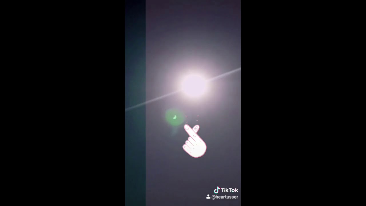 Awesome Video recording of solar Eclipse by mobile posted on Tiktok ...
