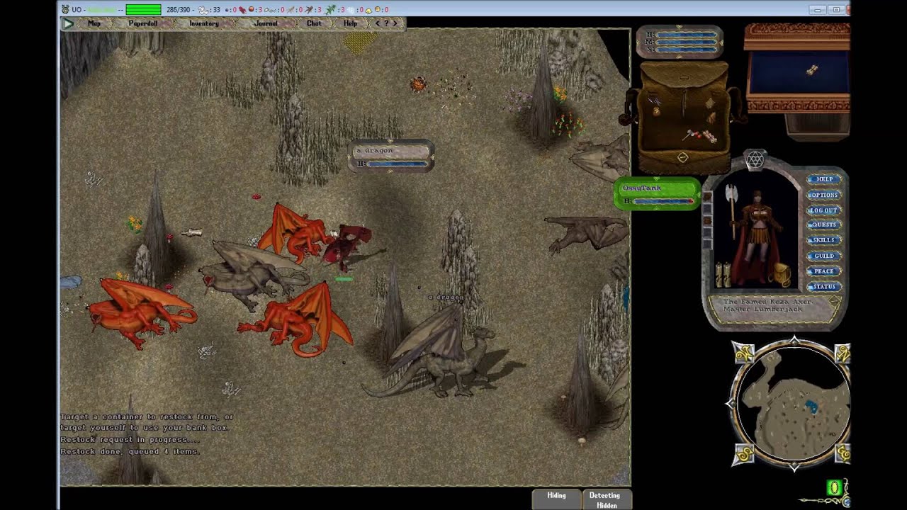 UO Renaissance Axer DPS testing - YouTube