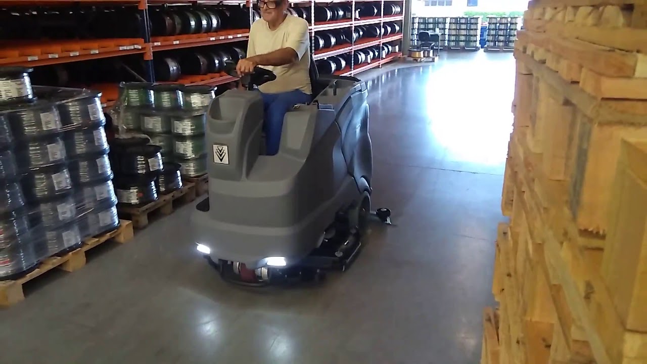 Lavadora piso B150 Karcher - YouTube