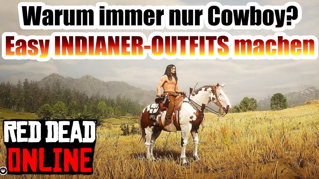 Easy zwei Indianer-Outfits machen Red Dead Redemption 2 Online Deutsch ...