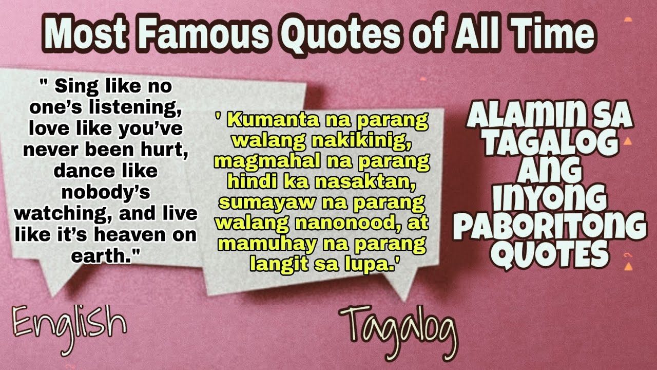 Filipino Sweet Text Quotes Top 10 Best Filipino Love Quotes Featuring