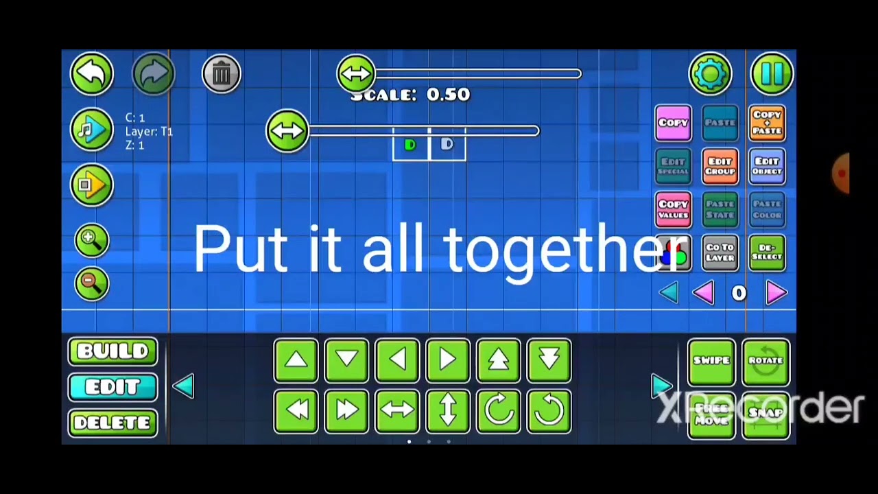 How to create a visible D block in geometry dash!!! - YouTube