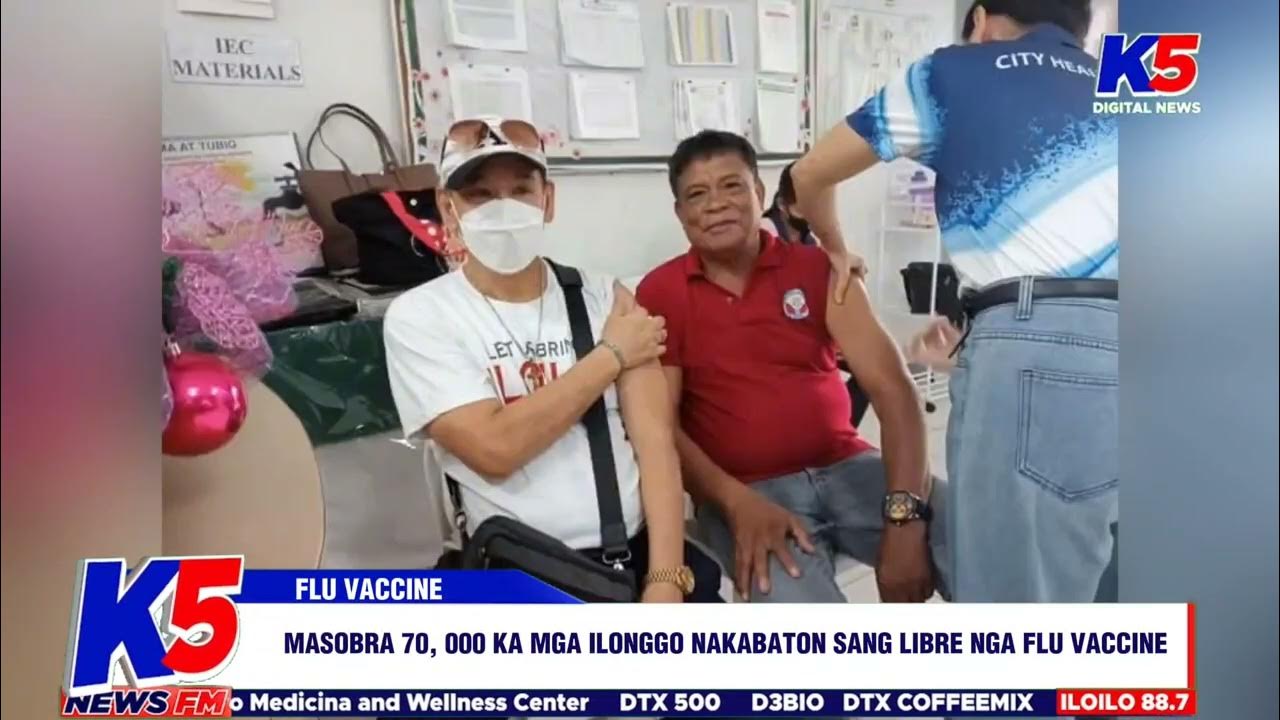 MASOBRA 70, 000 KA MGA ILONGGO NAKABATON SANG LIBRE NGA FLU VACCINE - YouTube