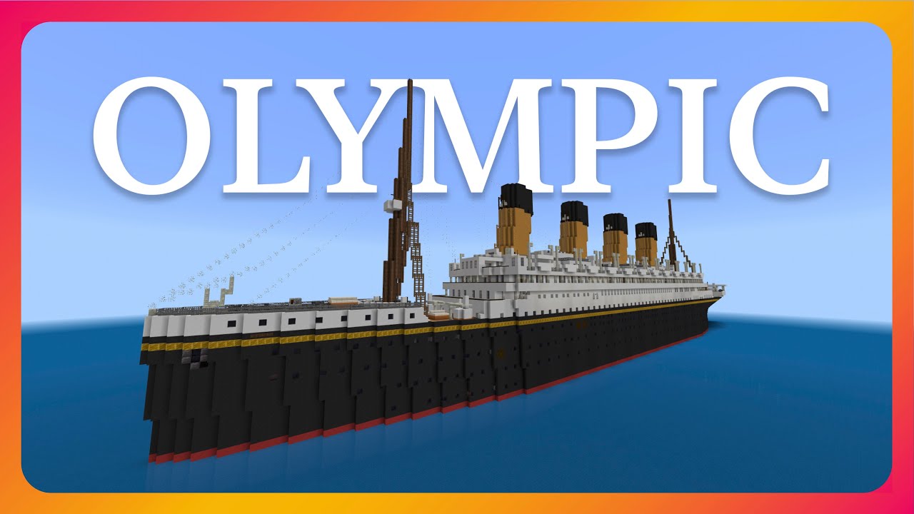 RMS OLYMPIC in Minecraft! - YouTube