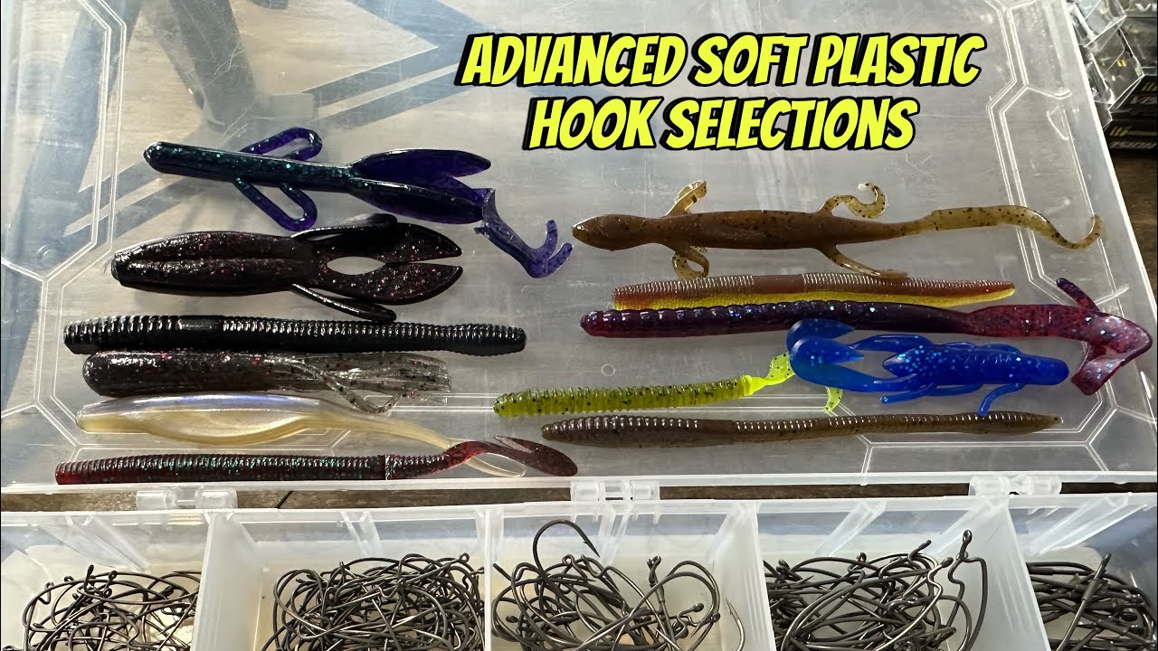 Comprehensive Guide To The Correct Hooks For All Your Soft Plastic ...
