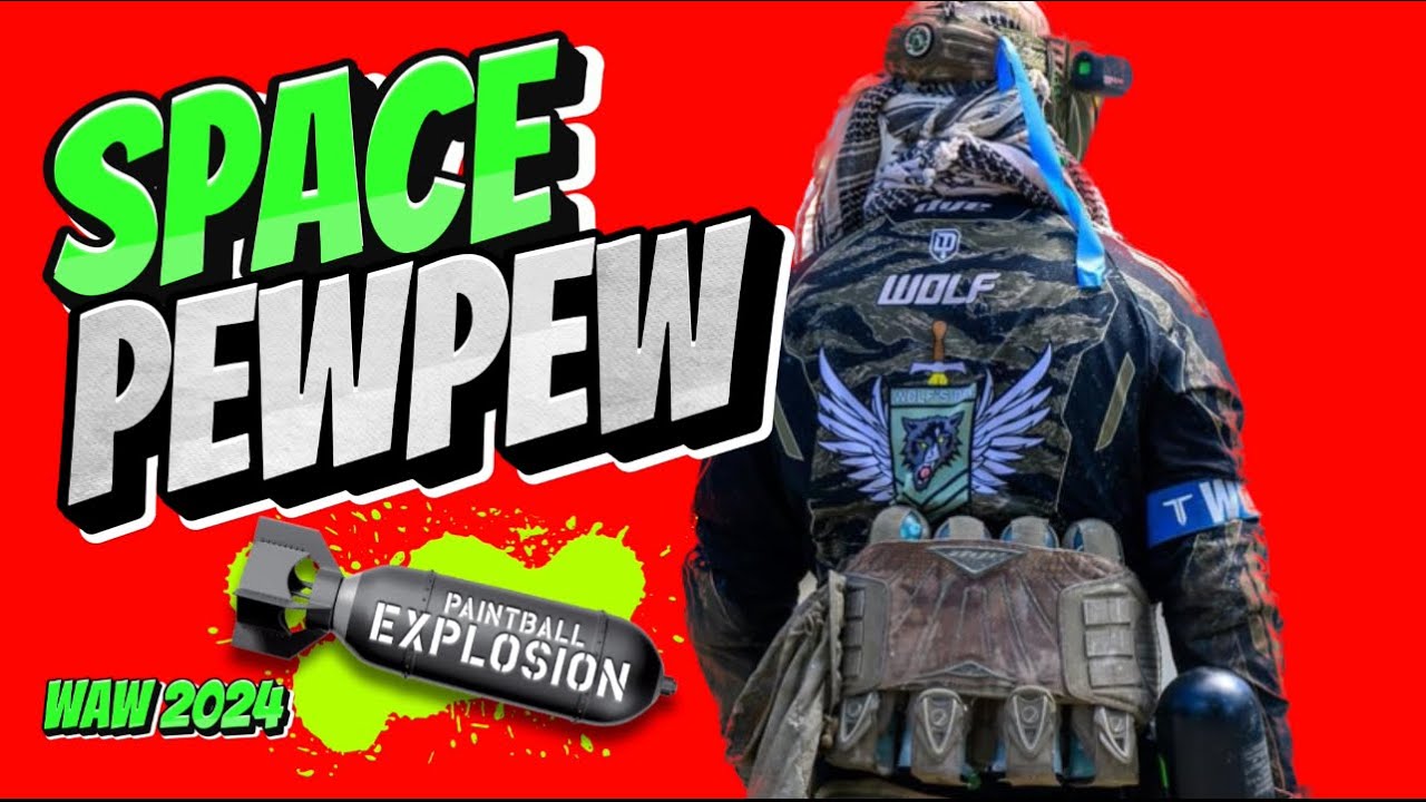 SPACE VS TACTICAL PAINTBALL WOLF EDITION - YouTube