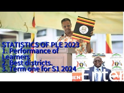 Top districts & performance of Learners in PLE 2023 by UNEB - YouTube