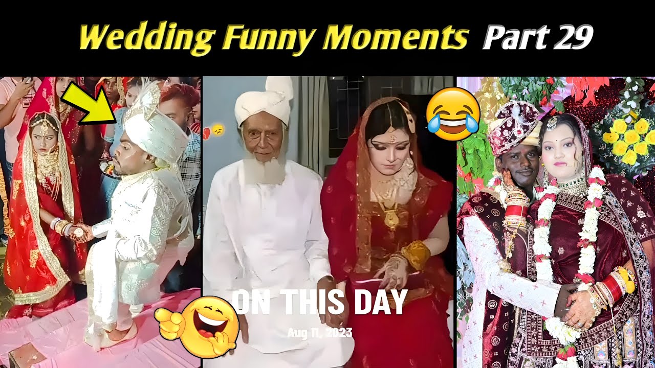 Funny Moments On Wedding 😂 Part 29 |Shadi Funny Video 🤣 - YouTube