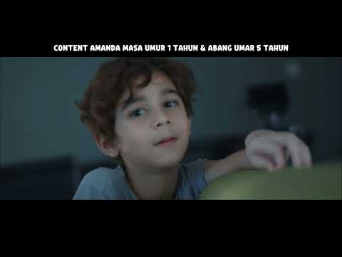 AMANDA DAN ABANG UMAR BERLAKON DARI KECIL..
