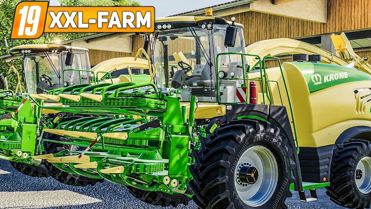 LS19 XXL Farm #80: Neue HALLE für die Häcksler! | LANDWIRTSCHAFTS ...